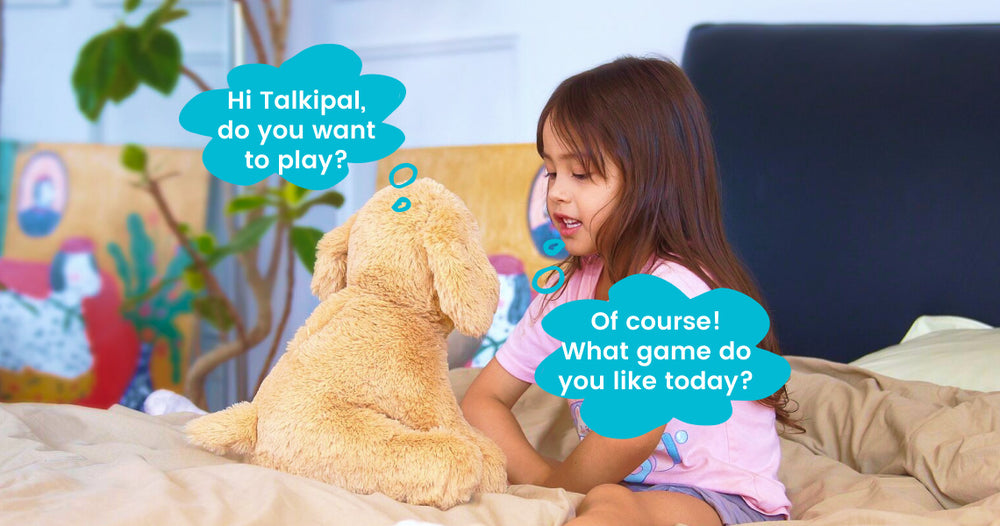 AI-powered interactive plush toy for kids – TalkiPal
